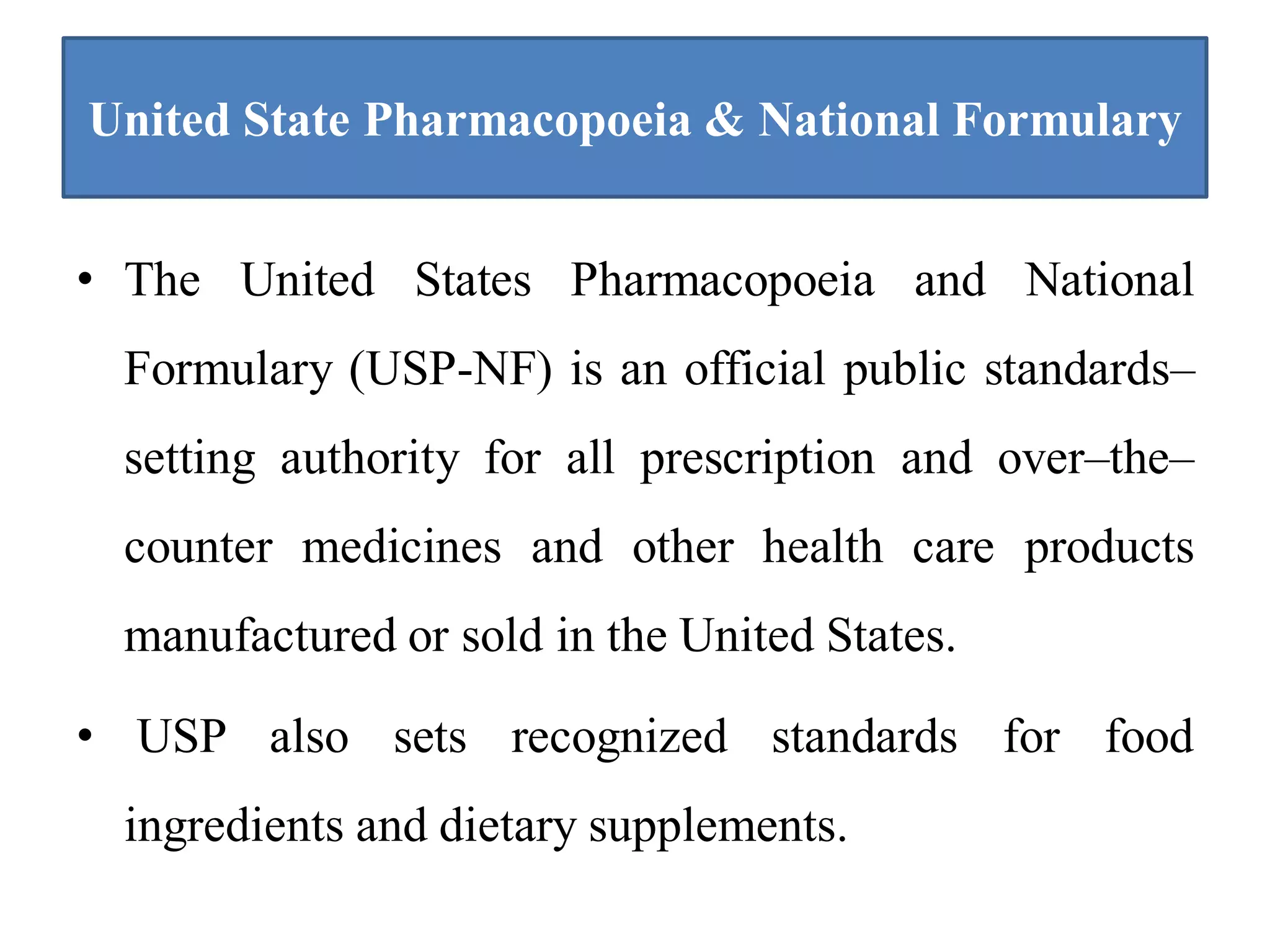 Bp & usp | PDF