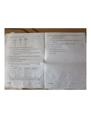 BPUT MCA Third Sem Question 2014 | PDF