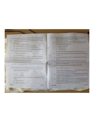 BPUT MCA Third Sem Question 2014 | PDF