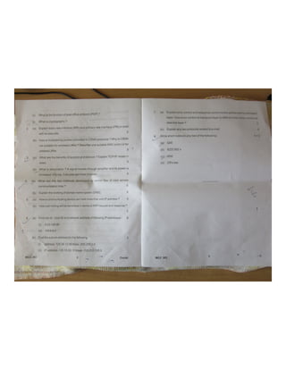 BPUT MCA Third Sem Question 2014 | PDF