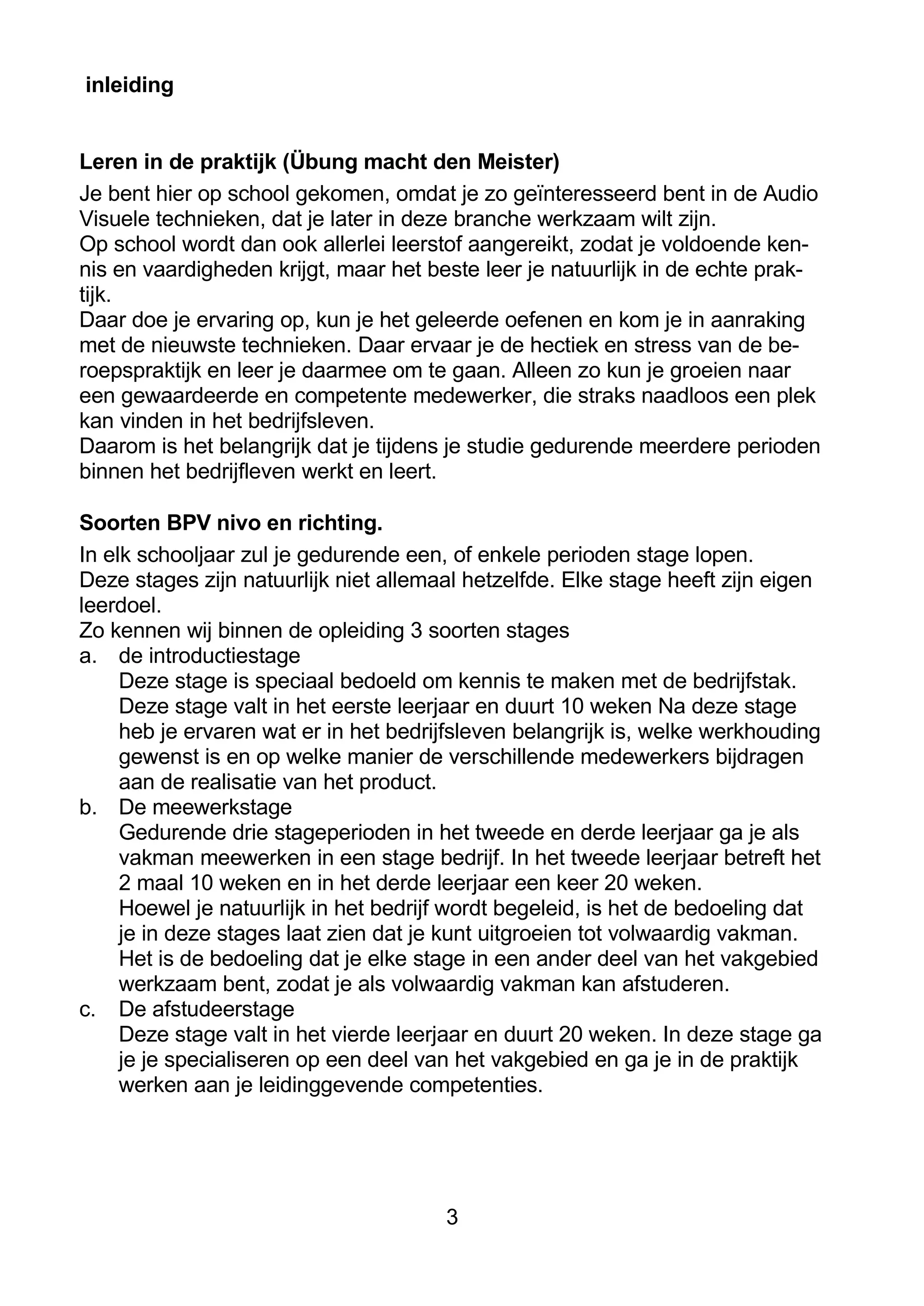 Bpv Handboek | DOC