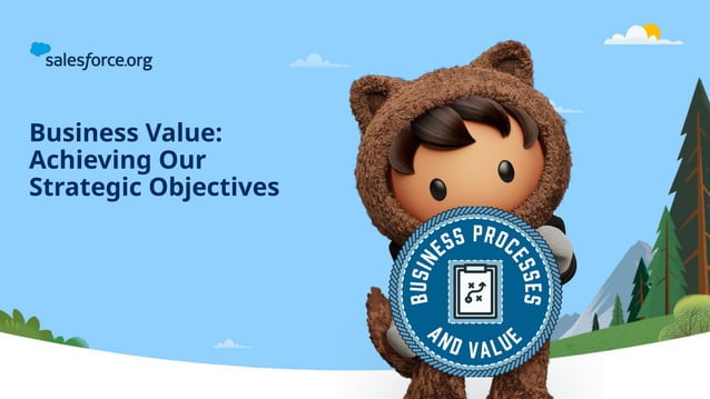 Salesforce.org Business Value Objectives | PPT