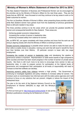 Bpw newsletter-october | PDF