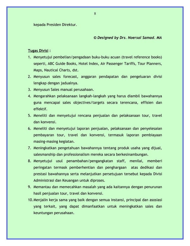 BIRO PERJALANAN WISATA (BPW) | DOC