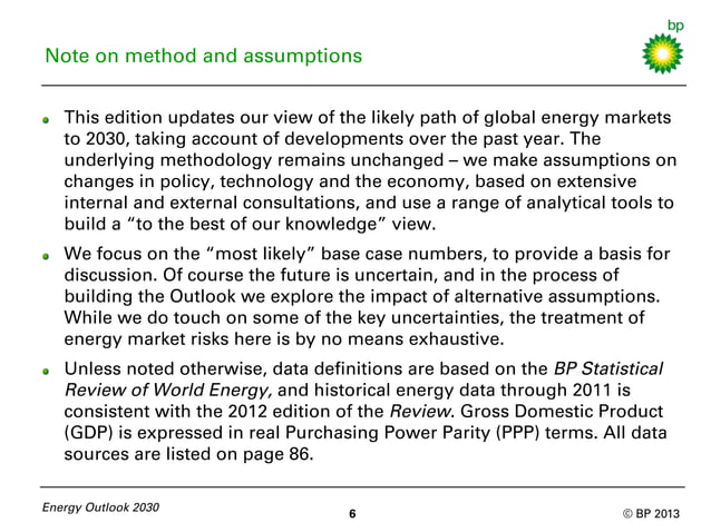 BP Energy Outlook 2030 | PDF | Power and Energy Industry | Industries