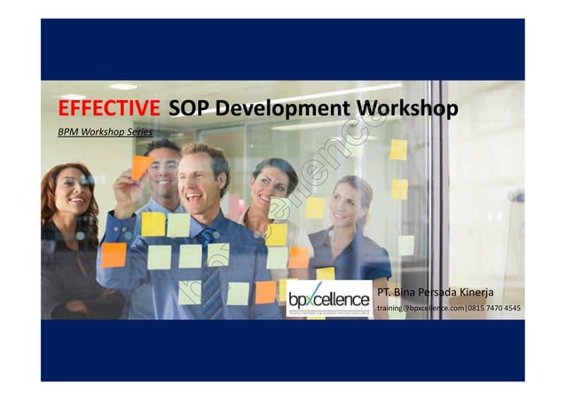Effective SOP Development | PDF