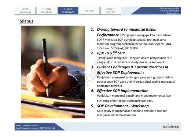 Effective SOP Development | PDF