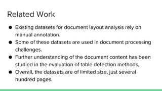 PubLayNet: Largest Dataset ever for Document Layout Analysis | PPTX