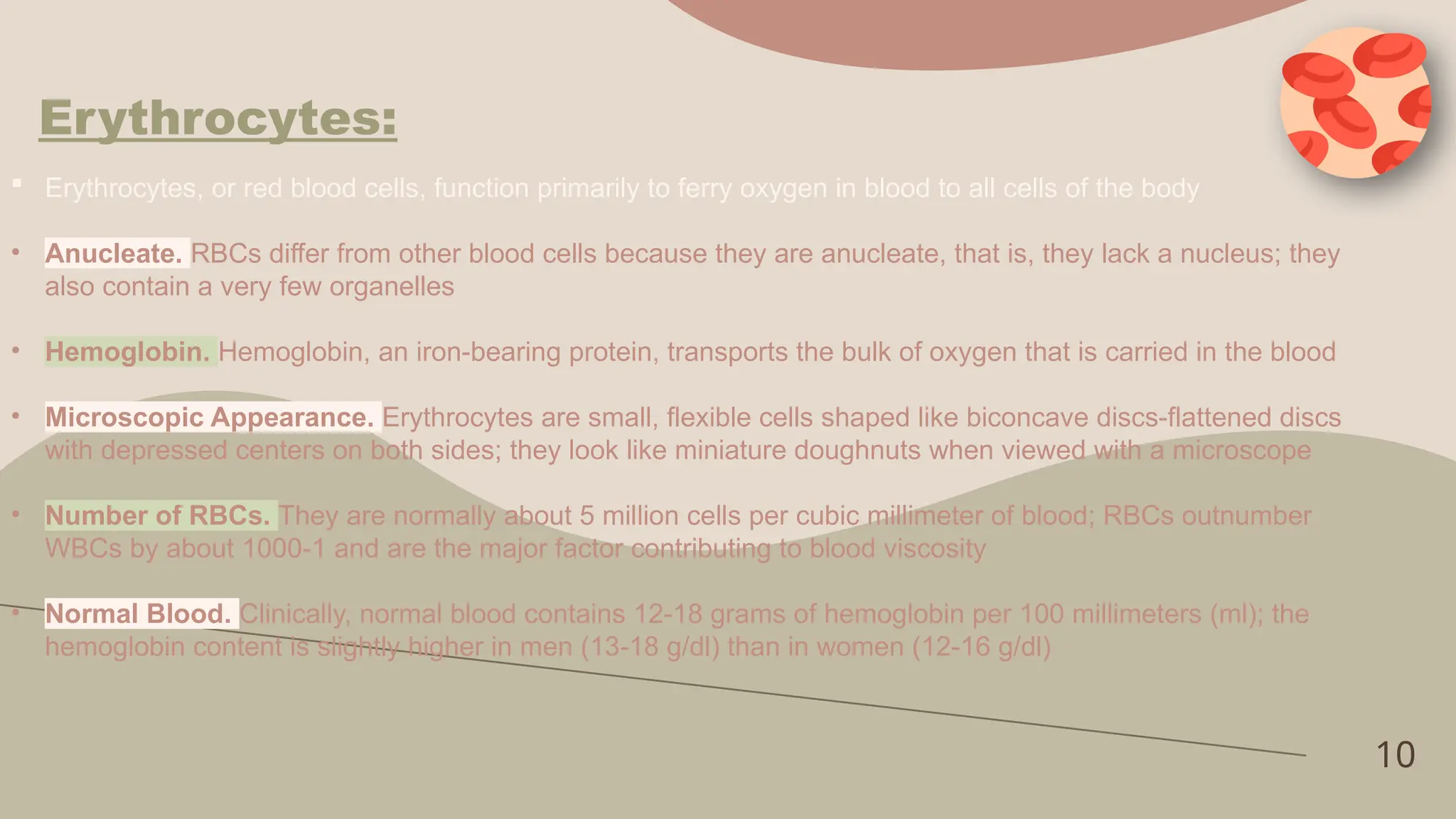 Anatomy and Physiology of the Blood with Vocab | PPTX
