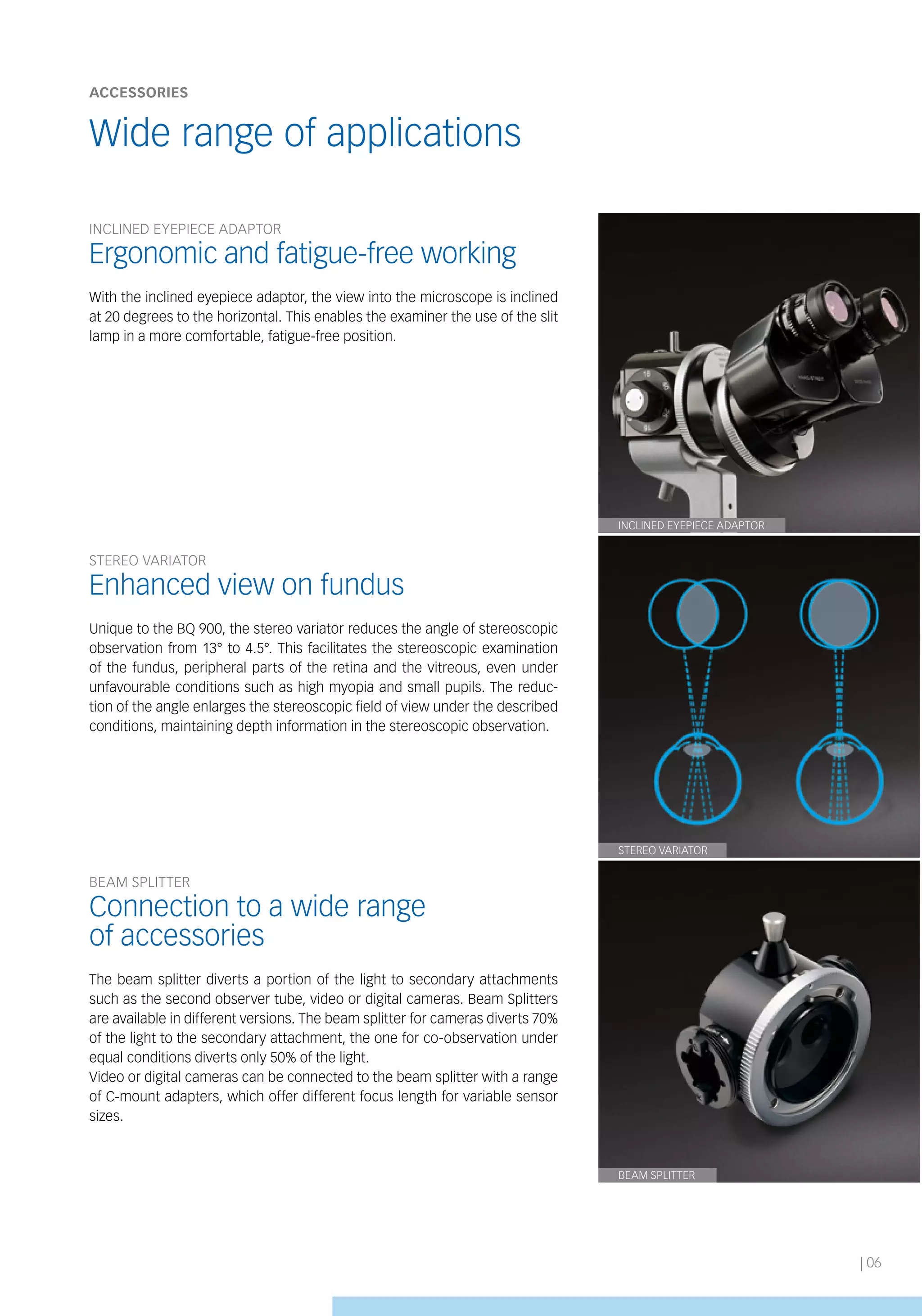 Slit lamp BQ 900 brochure | PDF