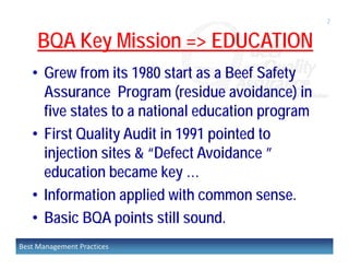 Best Management Practices in Beef | PPT