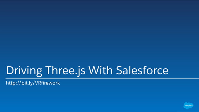 Salesforce Virtual Reality : Immersive Data Visualization | PPT