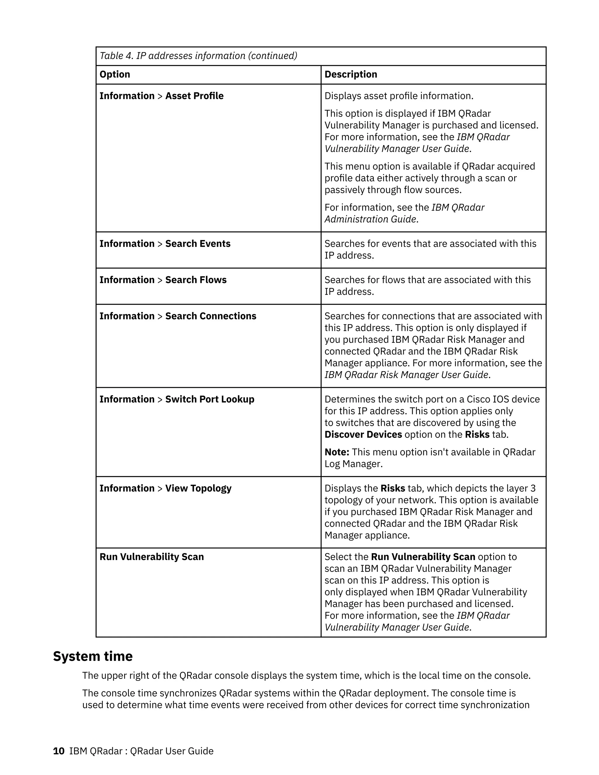 IBM Qradar Users Guide IBM Qradar Training Guide | PDF