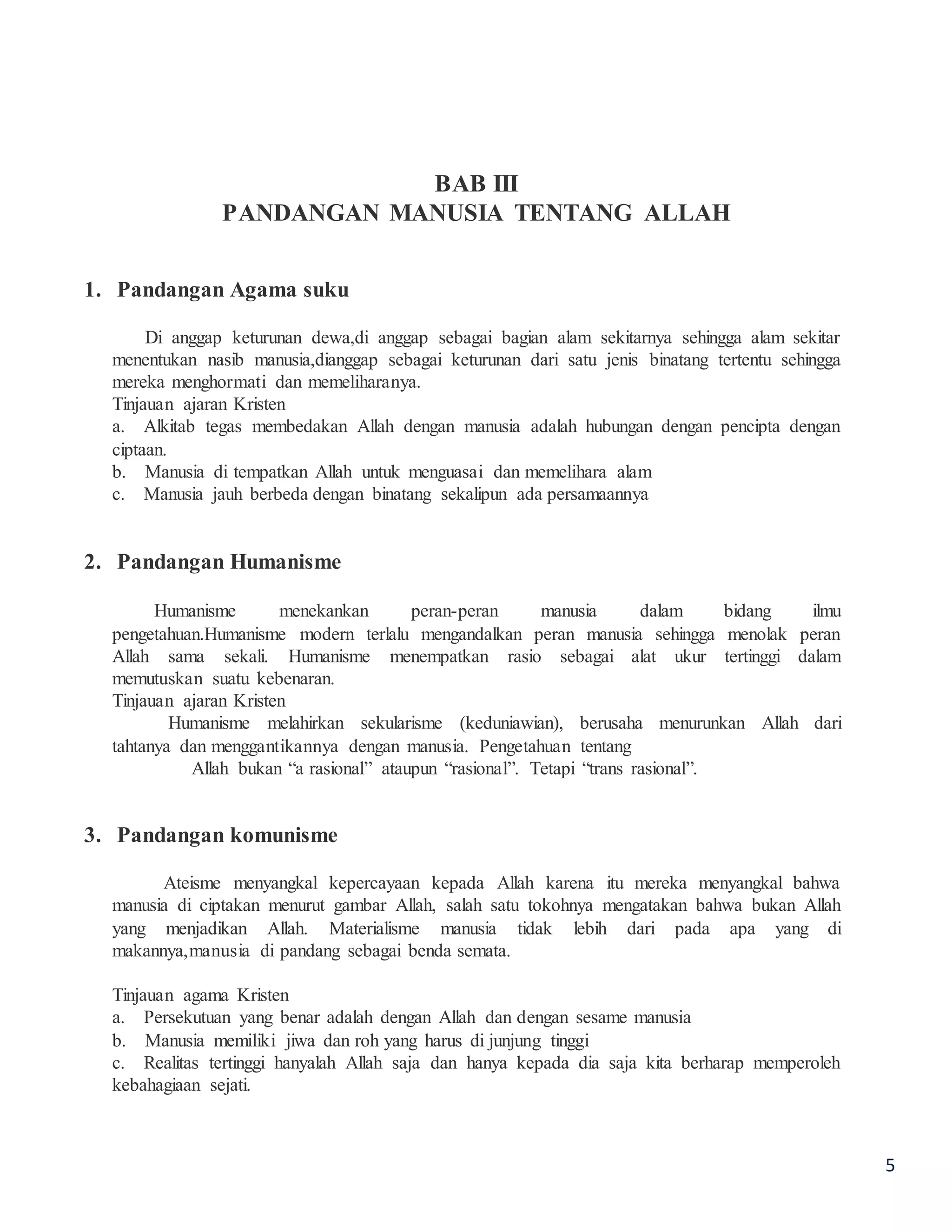 Makalah Mata Kuliah Pendidikan Agama Kristen Protestan | DOCX