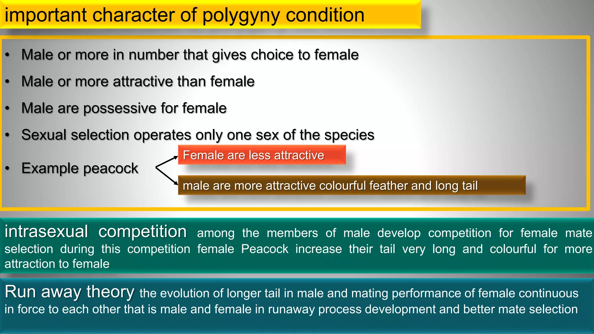 Sexual Selection Mating Behavior Pptx