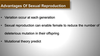 Sexual selection (mating behavior) | PPTX