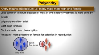 Sexual selection (mating behavior) | PPTX