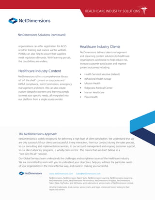 Healthcare Brochure | PDF