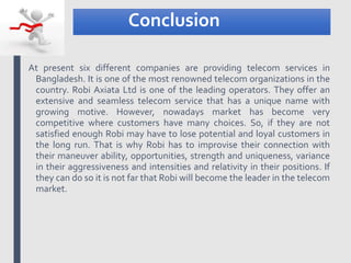 Customer Satisfaction Survey On Robi Axiata LTD | PPTX