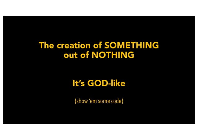 The Joy of Programming (short version) | PPT