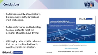 “Future Radar Technologies and Applications,” a Presentation from ...