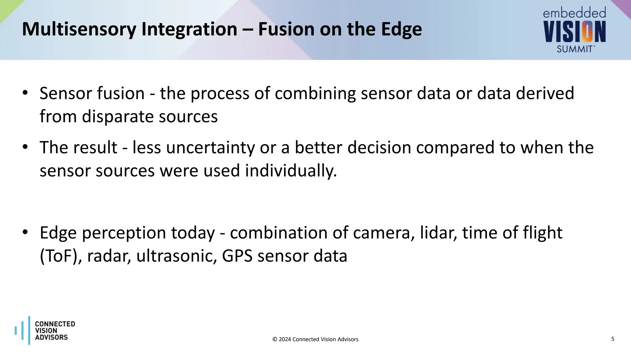 “Entering the Era of Multimodal Perception,” a Presentation from ...