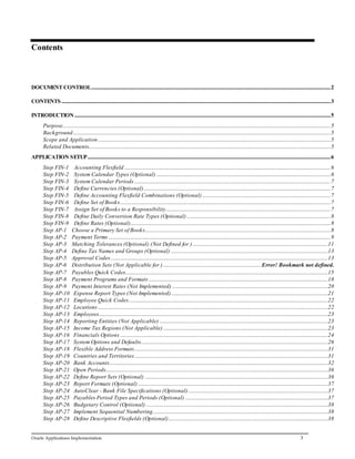 BR100 Oracle AP Setup | DOCX