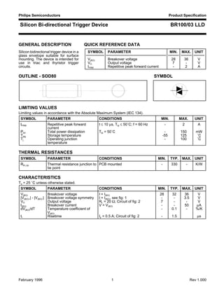 Br100 datasheet | PDF