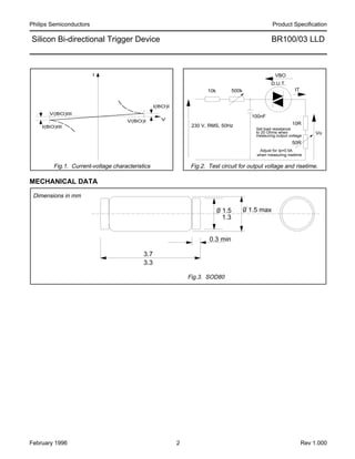 Br100 datasheet | PDF