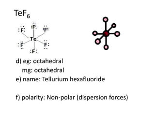Lewis Structure Of Tef6