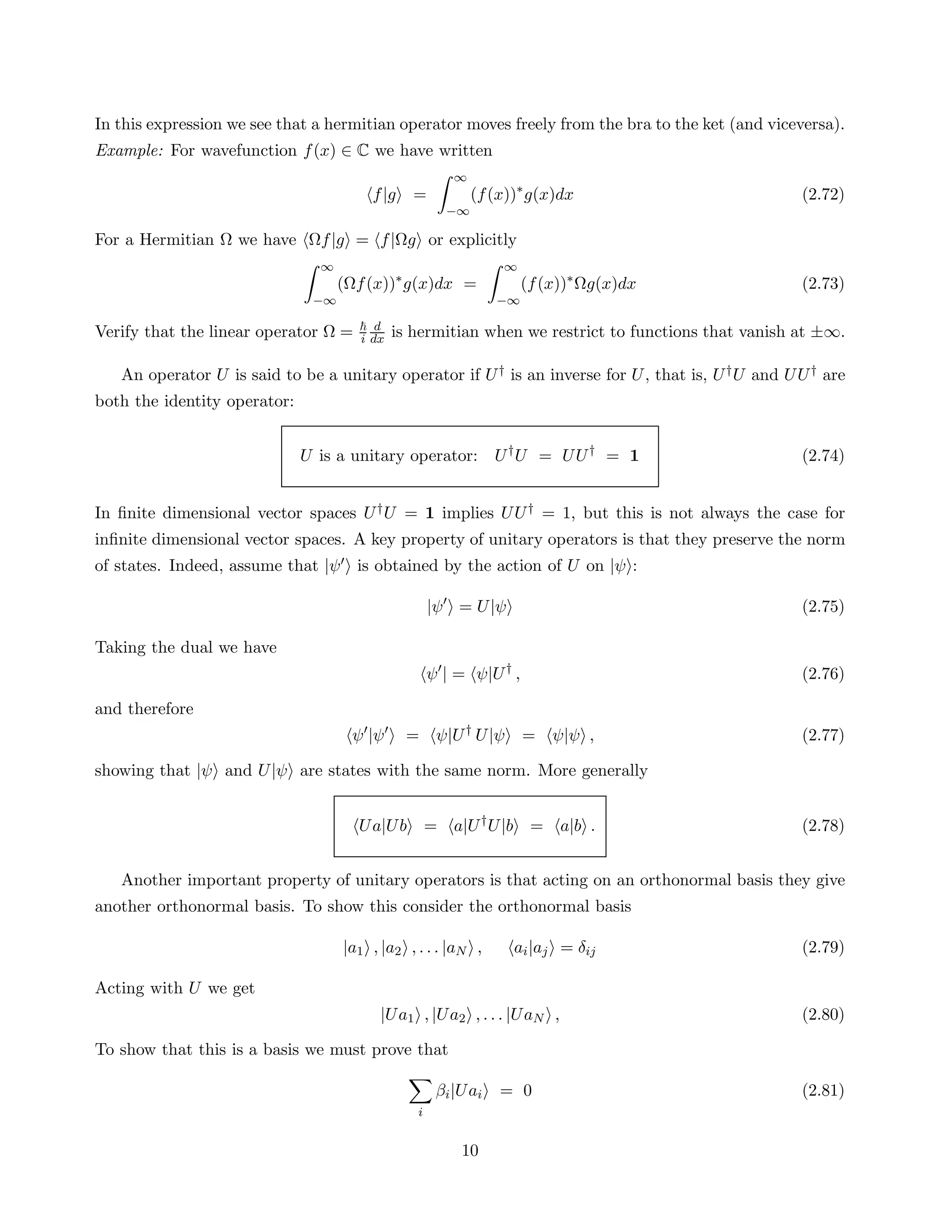 Bra and ket notations | PDF