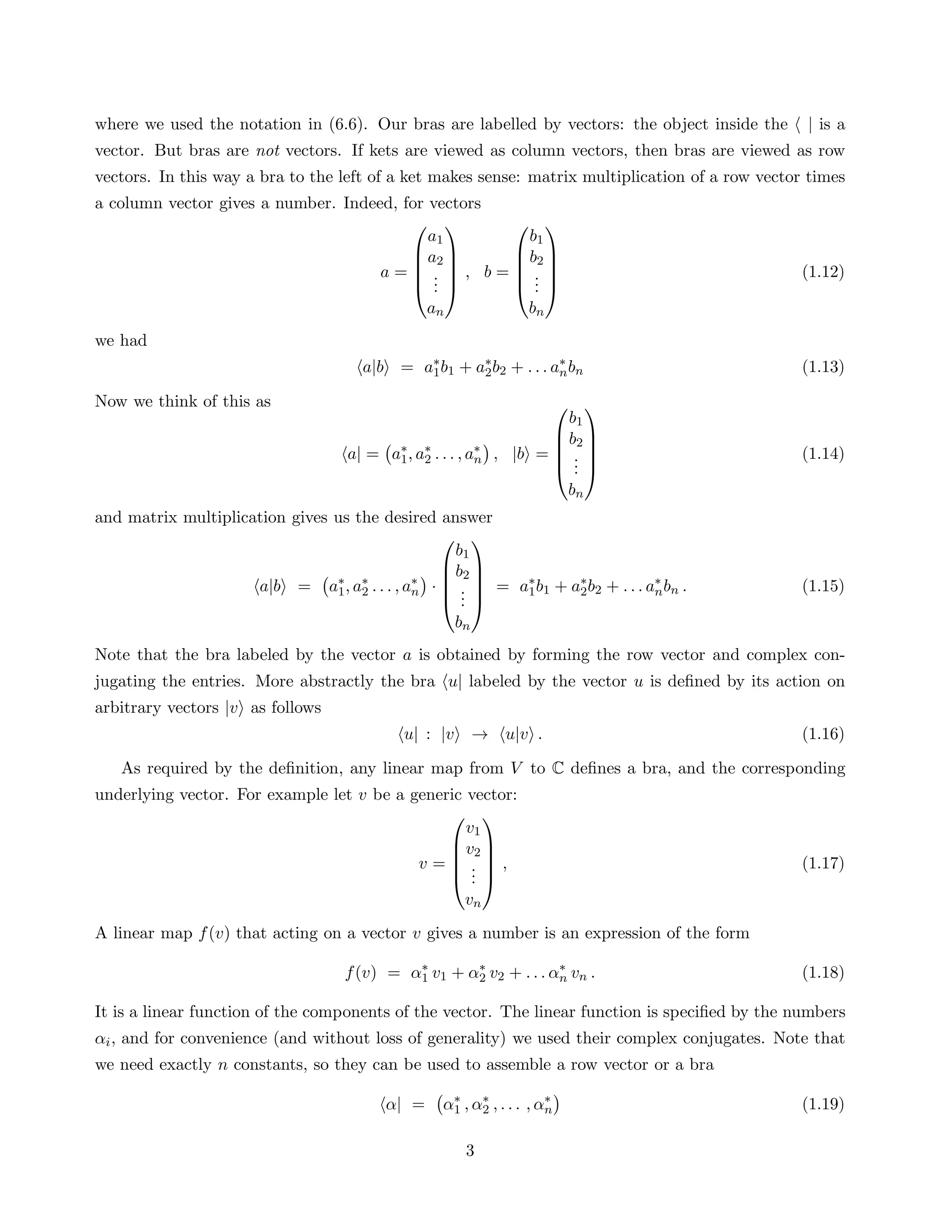 Bra and ket notations | PDF