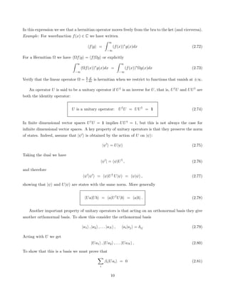 Bra and ket notations | PDF