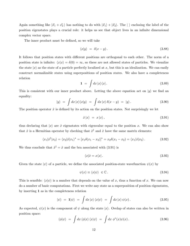 Bra and ket notations | PDF | Physics | Science