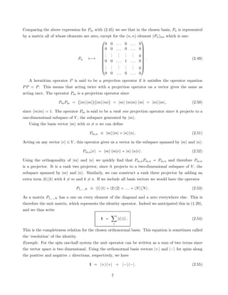 Bra and ket notations | PDF
