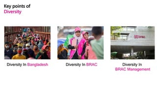 Diversity of BRAC | PPTX