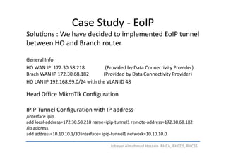 BRAC case study on mikrotik router for NGO network | PDF