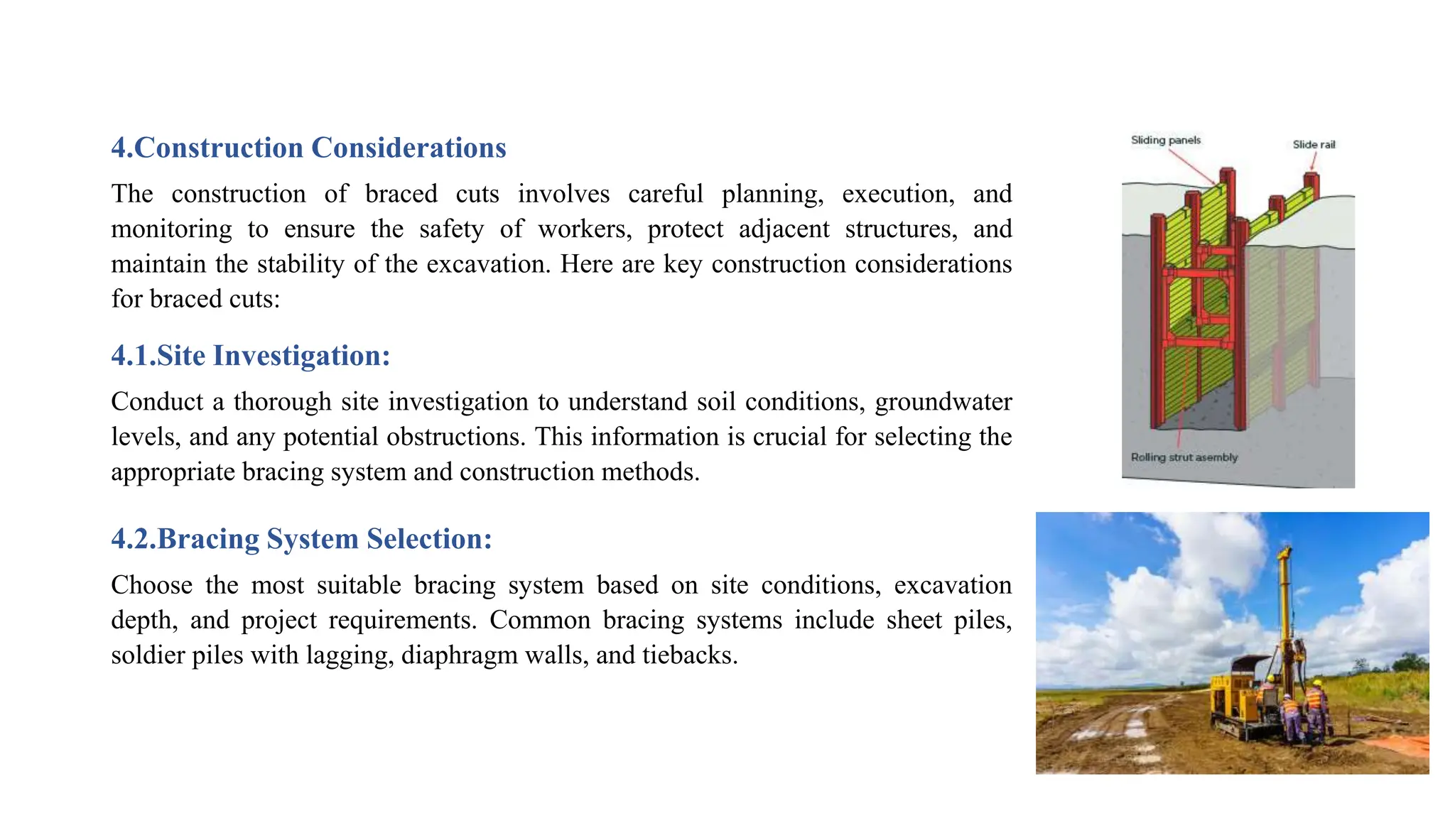 Essential Design Criteria for Safe Braced Cuts in Excavation Projects ...