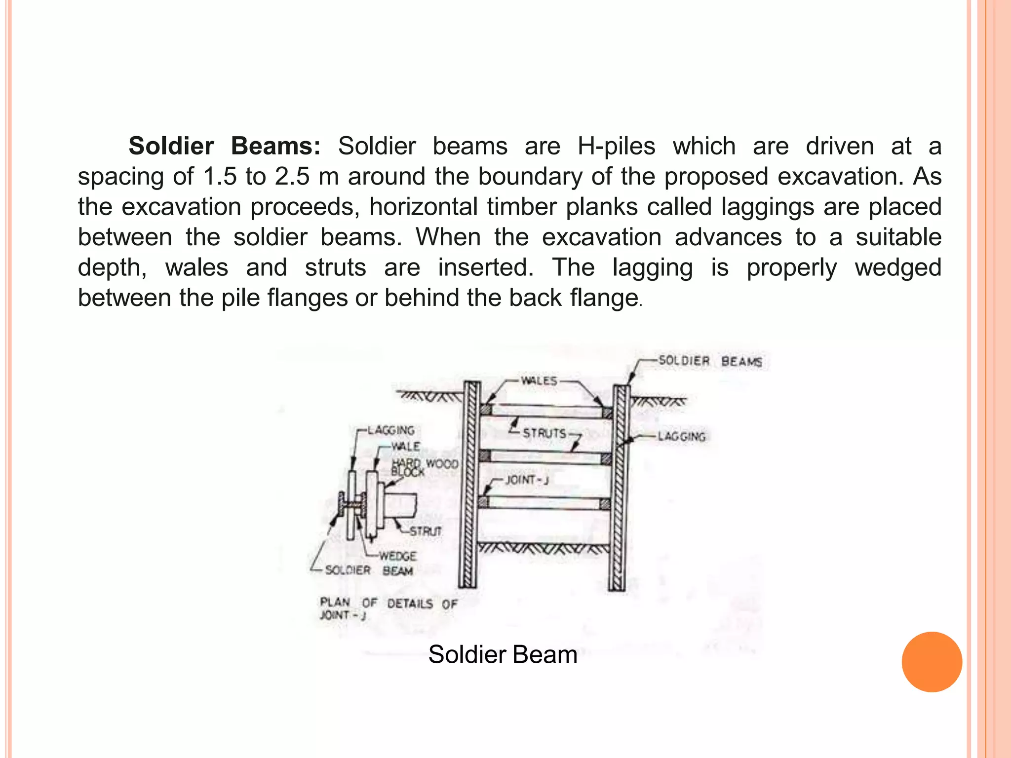 Braced cuts in deep excavation | PPTX