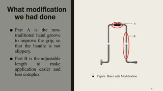 Brace hand tools design modification | PPTX