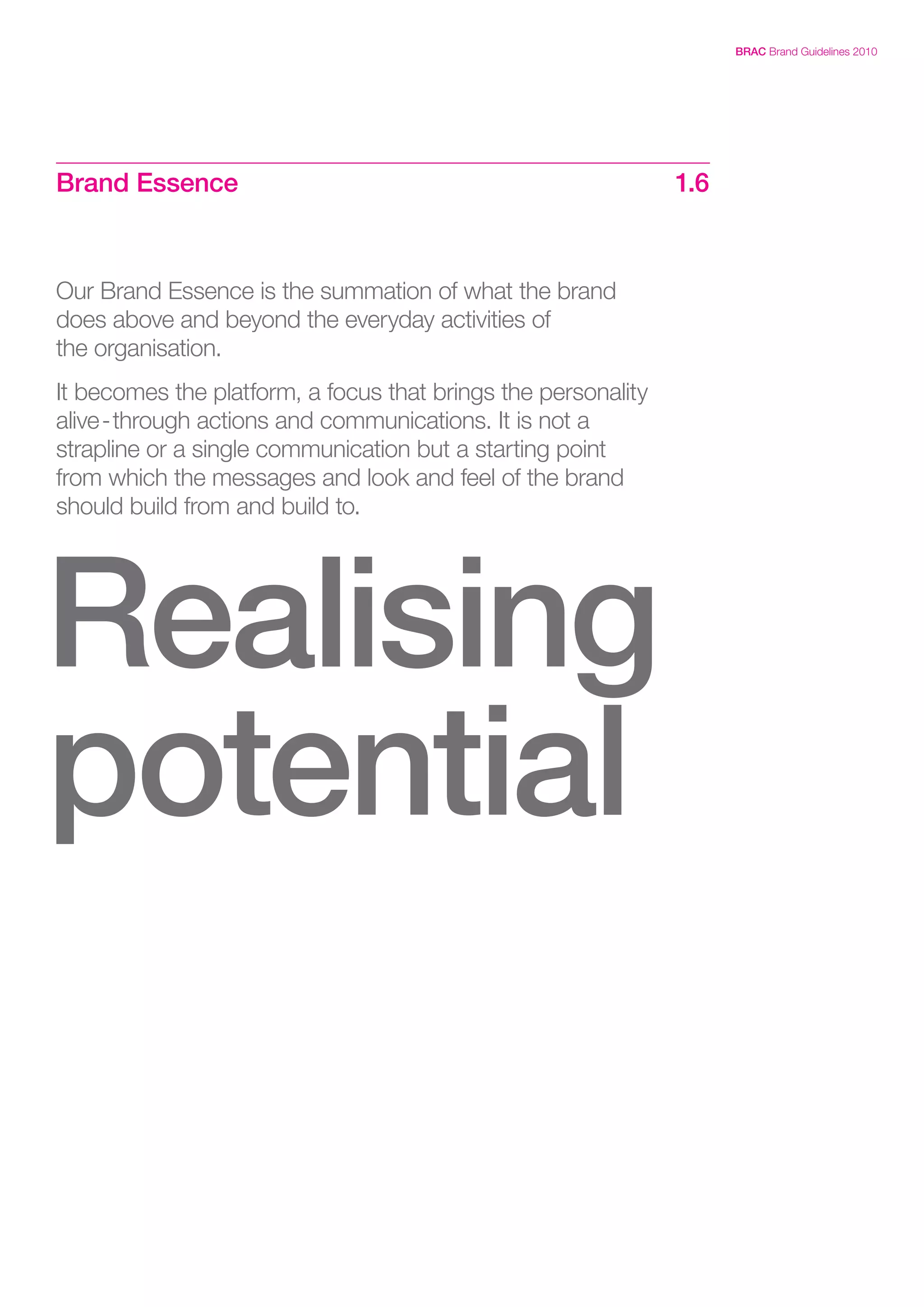 BRAC Brand Guidelines | PDF