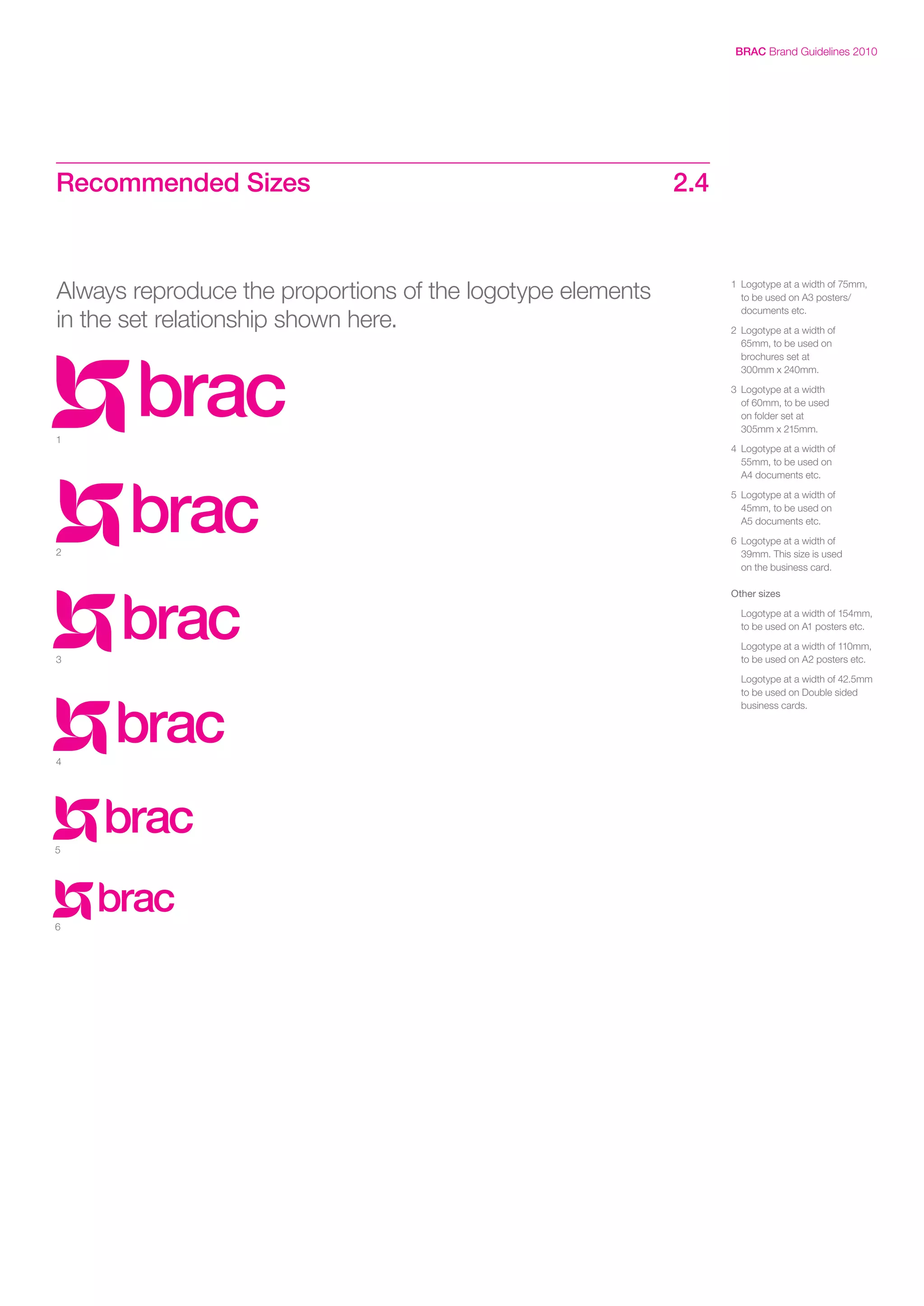 BRAC Brand Guidelines | PDF