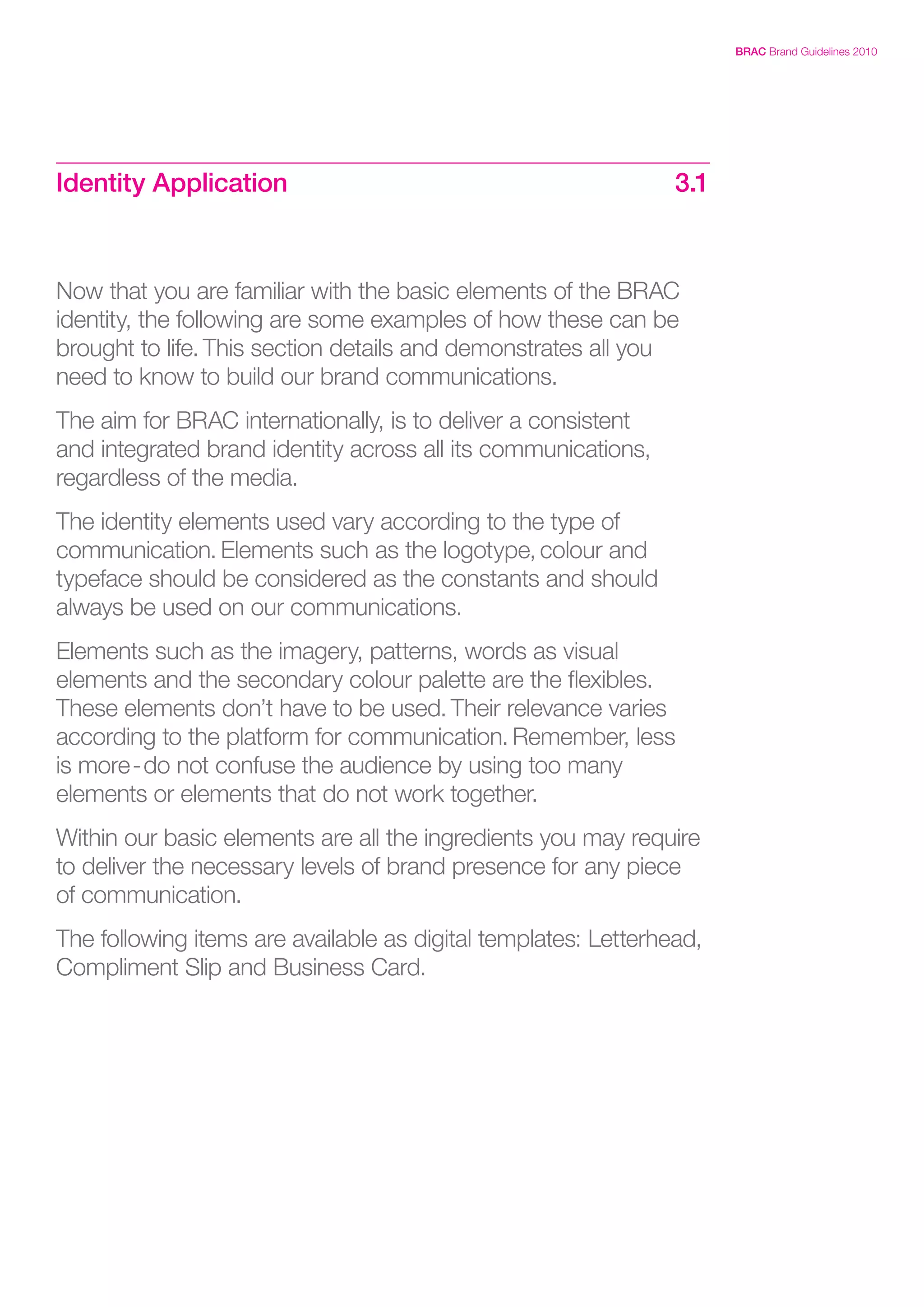 BRAC Brand Guidelines | PDF