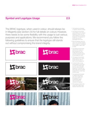 BRAC Brand Guidelines | PDF