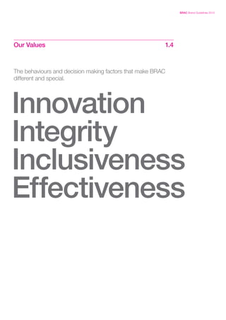BRAC Brand Guidelines | PDF
