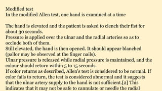 Brachial artery,radial & ulnar artery,plamar arches | PPTX