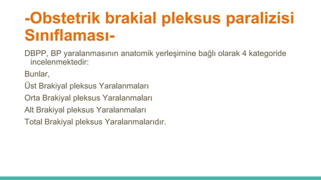 Brachial pleksus | PPTX