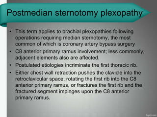 Brachial plexopathies | PPTX