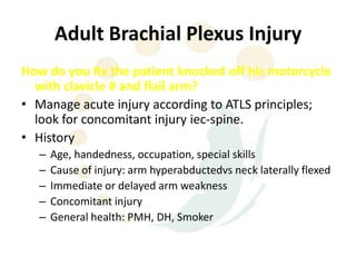 Brachial plexus | PPT