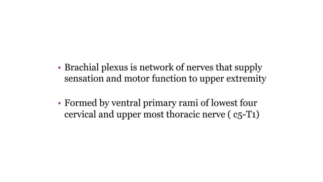 Brachial plexus and peripheral nerve lesion { 1821-1830 }.pptx